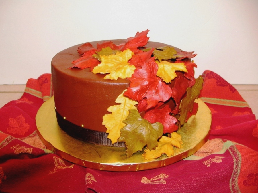 Autumn Leaves - CakeCentral.com