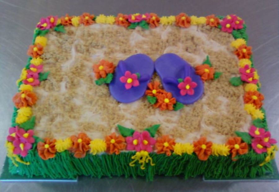 Tropical Birthday - CakeCentral.com