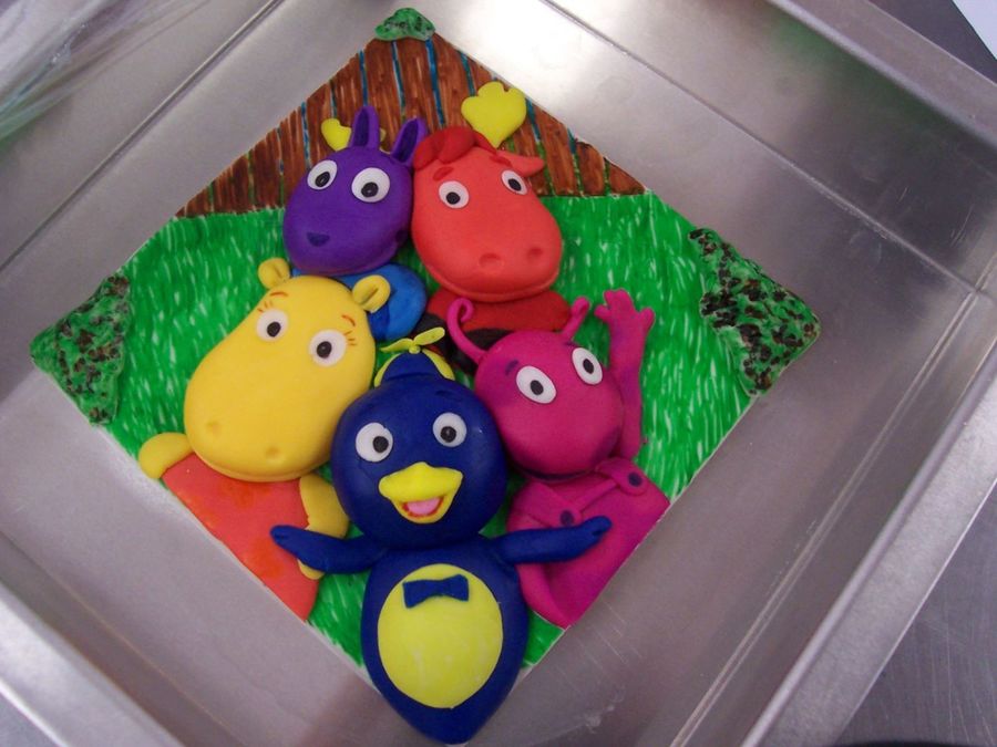 Backyardigans 1St Birthday - CakeCentral.com