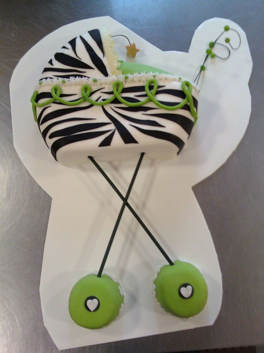 Zebra Stroller - CakeCentral.com