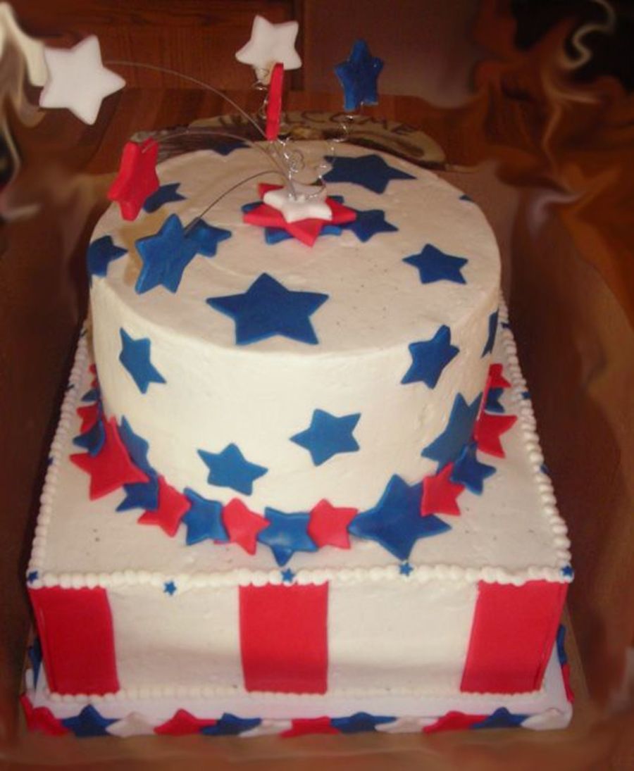 Stars & Stripes - CakeCentral.com