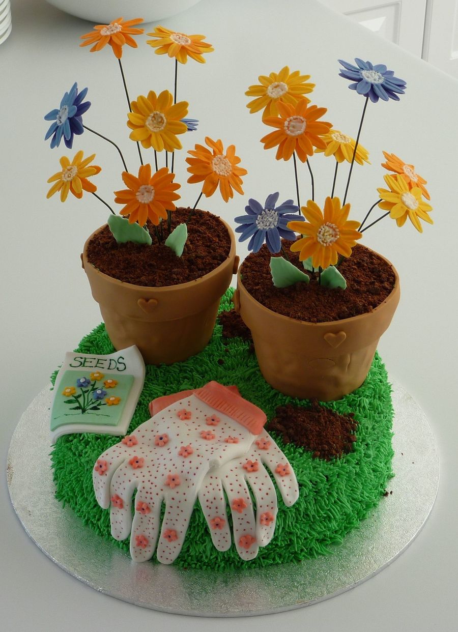 Flower Pots - CakeCentral.com
