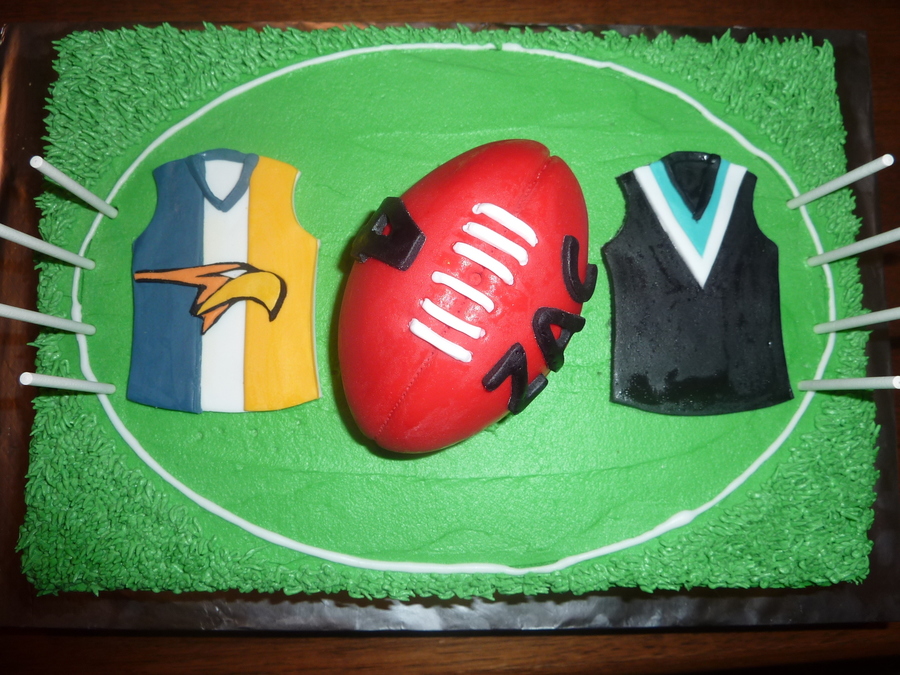 Aussie Rules Footy - CakeCentral.com
