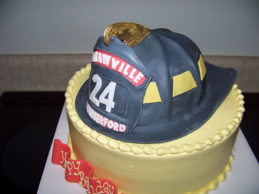 Fireman Helmet - CakeCentral.com