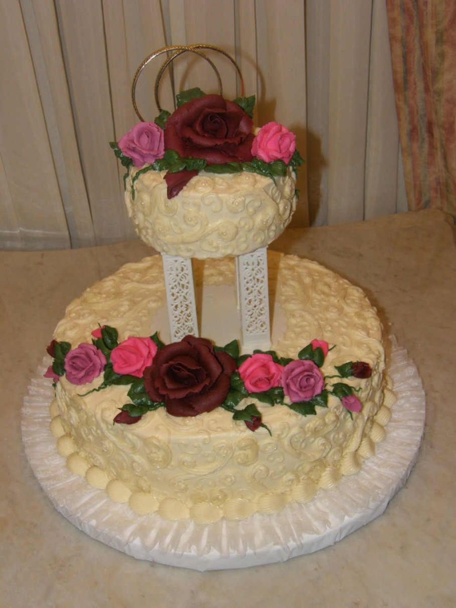 Wdding_Floral_Top.jpg - CakeCentral.com