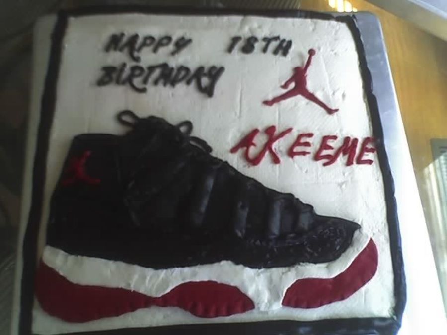 Air Jordan Cake - CakeCentral.com