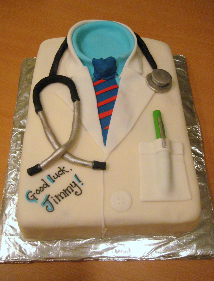 Doctor's Coat Cake - CakeCentral.com