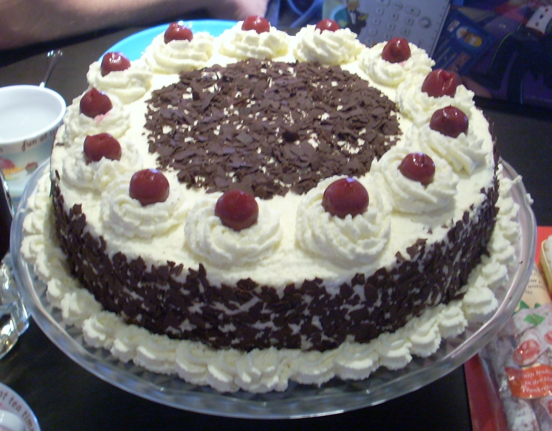 Authentic Black Forest Cake Dr Oetker Recipe The Only Thing To Make This More Real Is To Have ...