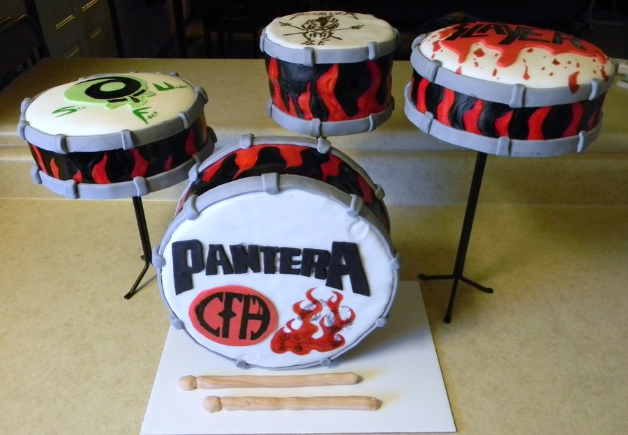 Drum Set - CakeCentral.com