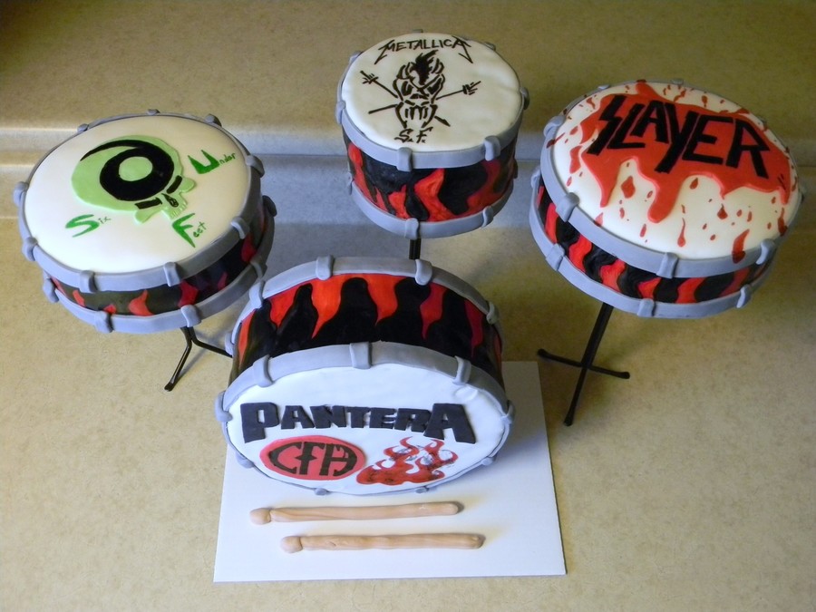 Drum Set - CakeCentral.com
