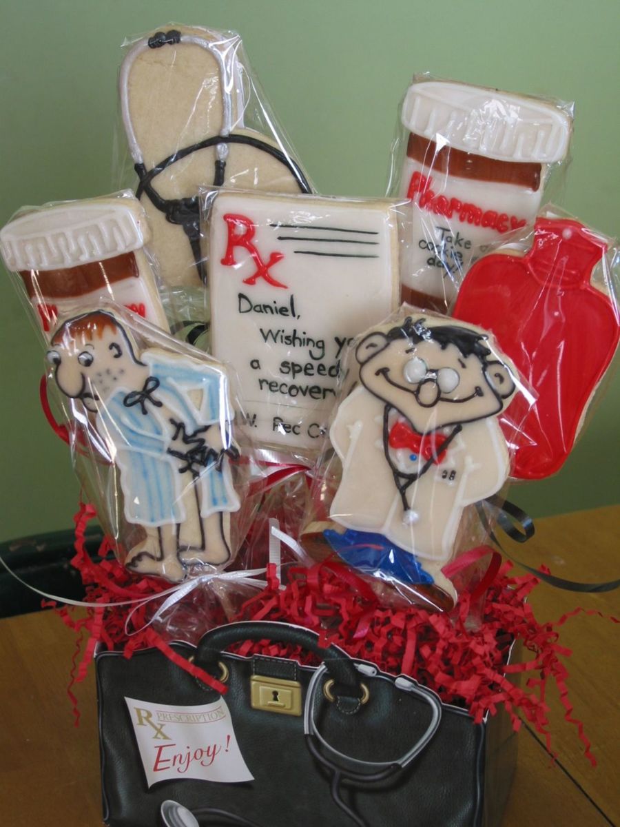 Get Well Cookie Bouquet - CakeCentral.com