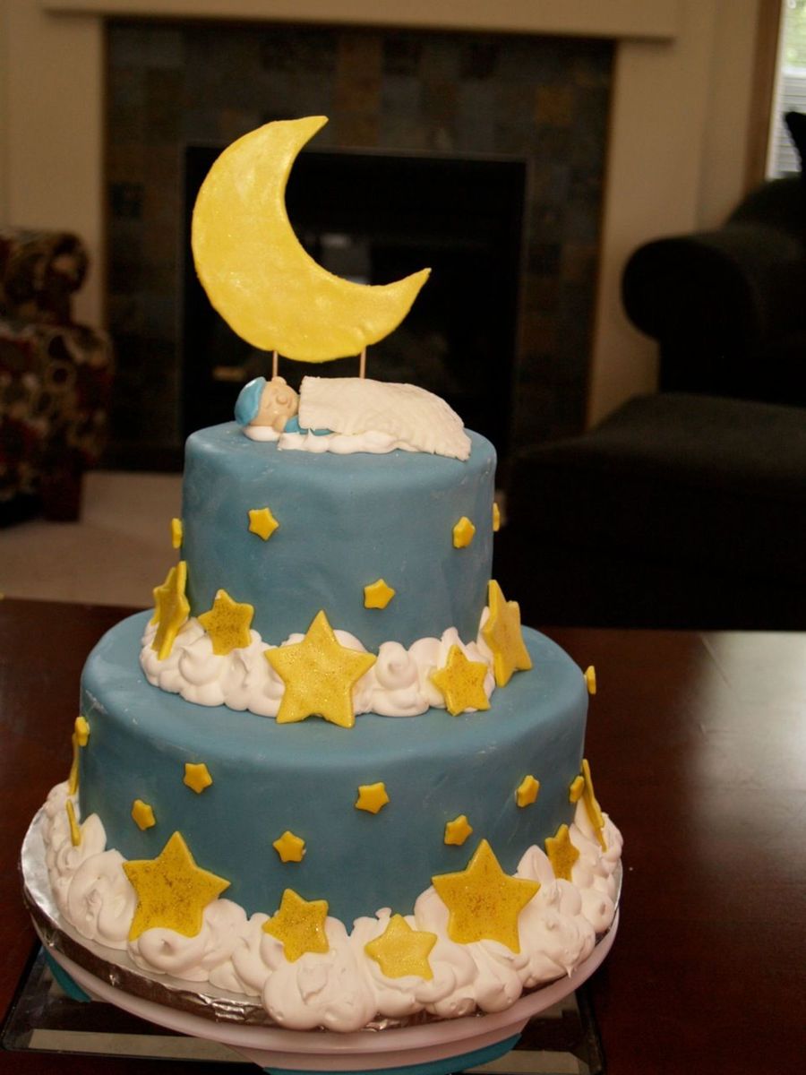 Twinkle Little Star Cake - CakeCentral.com