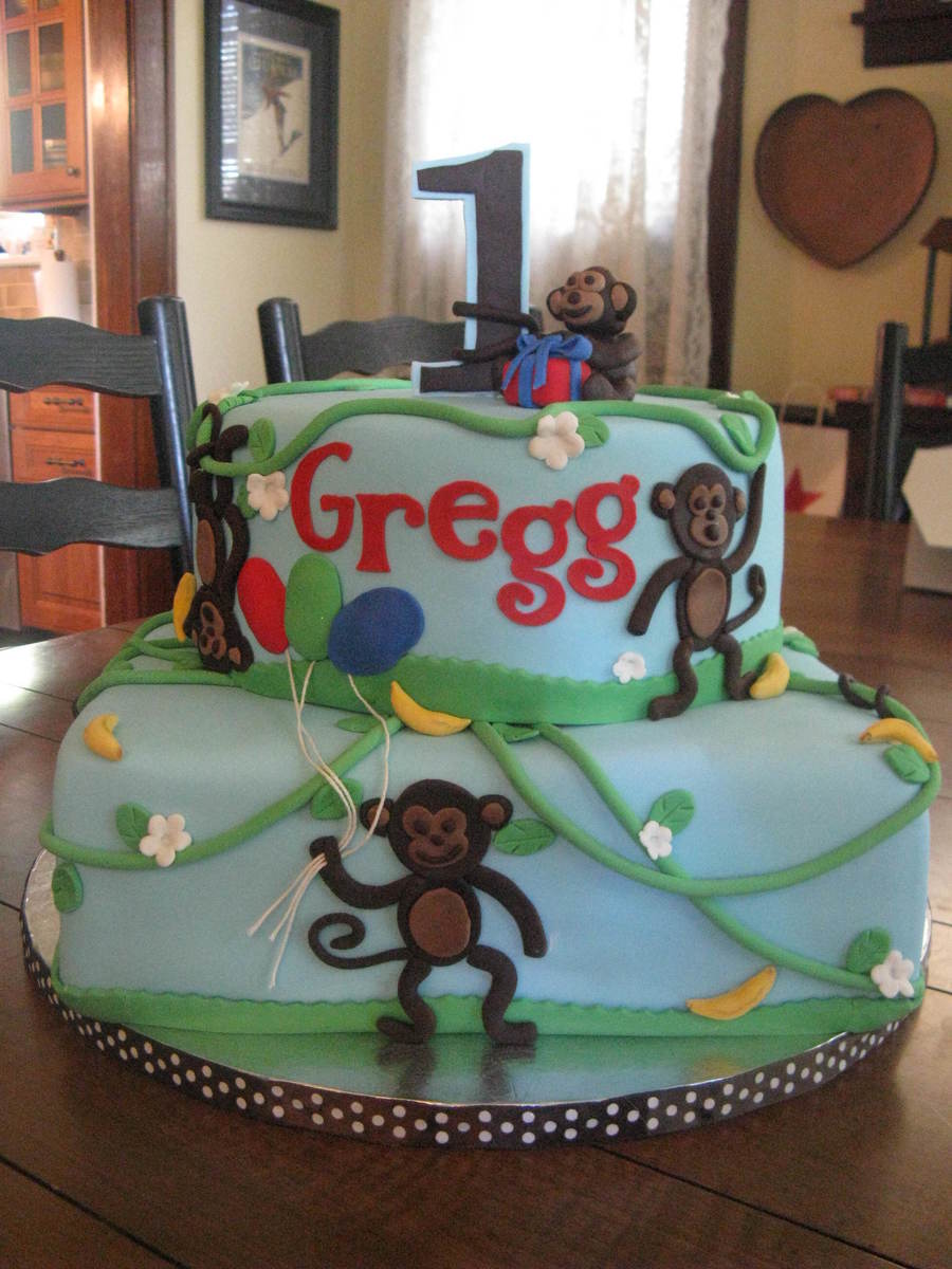 Monkey Birthday - CakeCentral.com