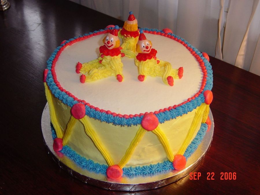 Clown Cake - CakeCentral.com