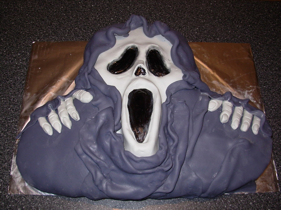 Scream Cake - CakeCentral.com