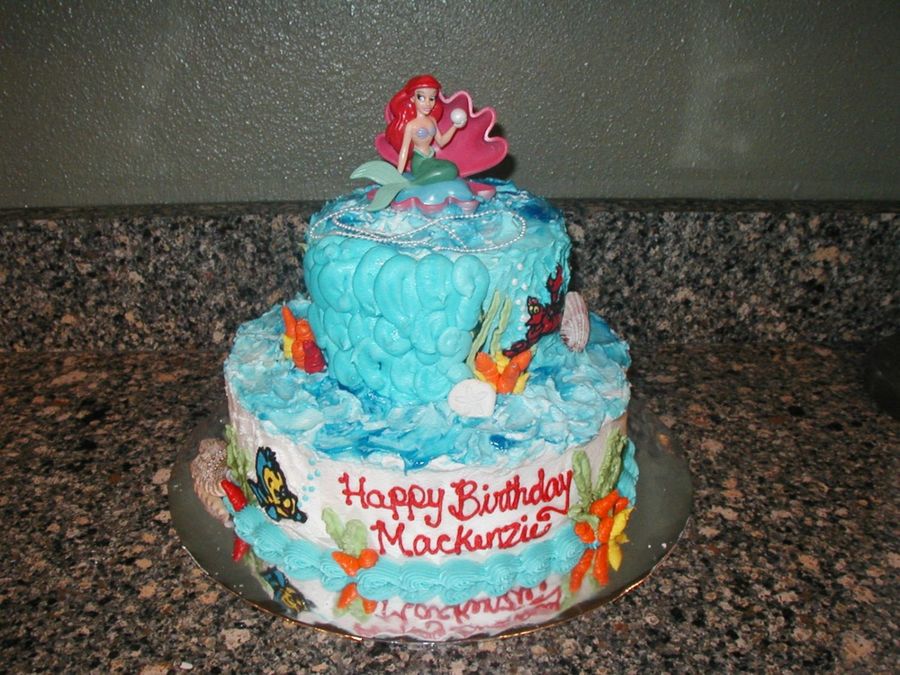 Ariel The Little Mermaid - CakeCentral.com