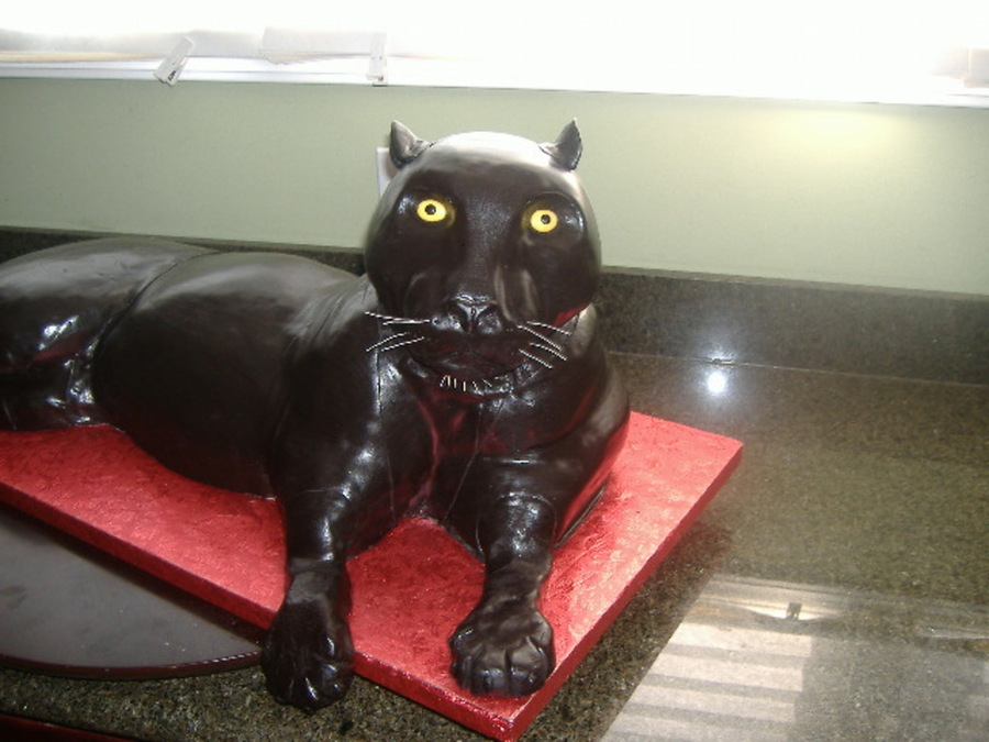 Panther Cake - CakeCentral.com