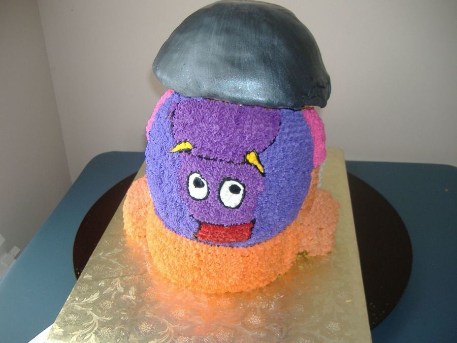 Dora And Backpack - CakeCentral.com
