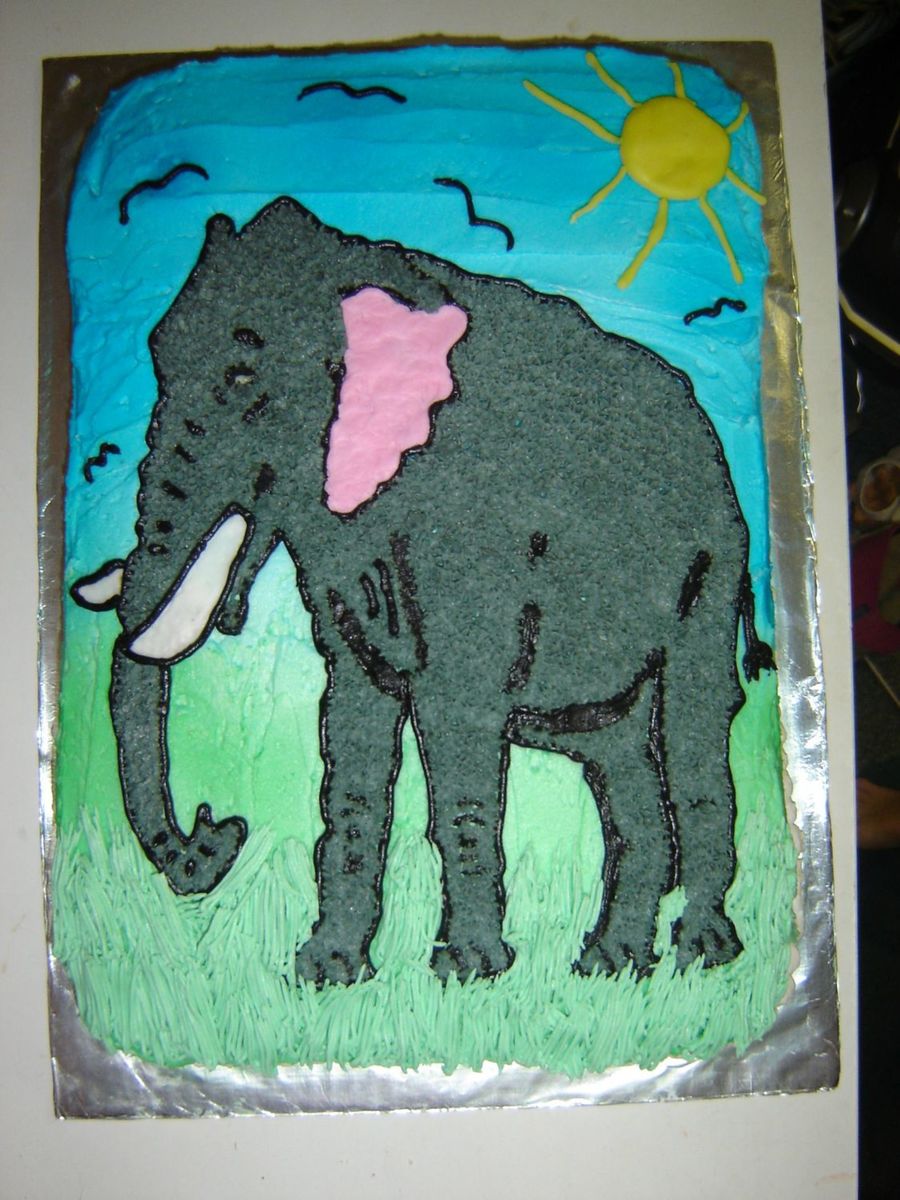 Elephant - CakeCentral.com