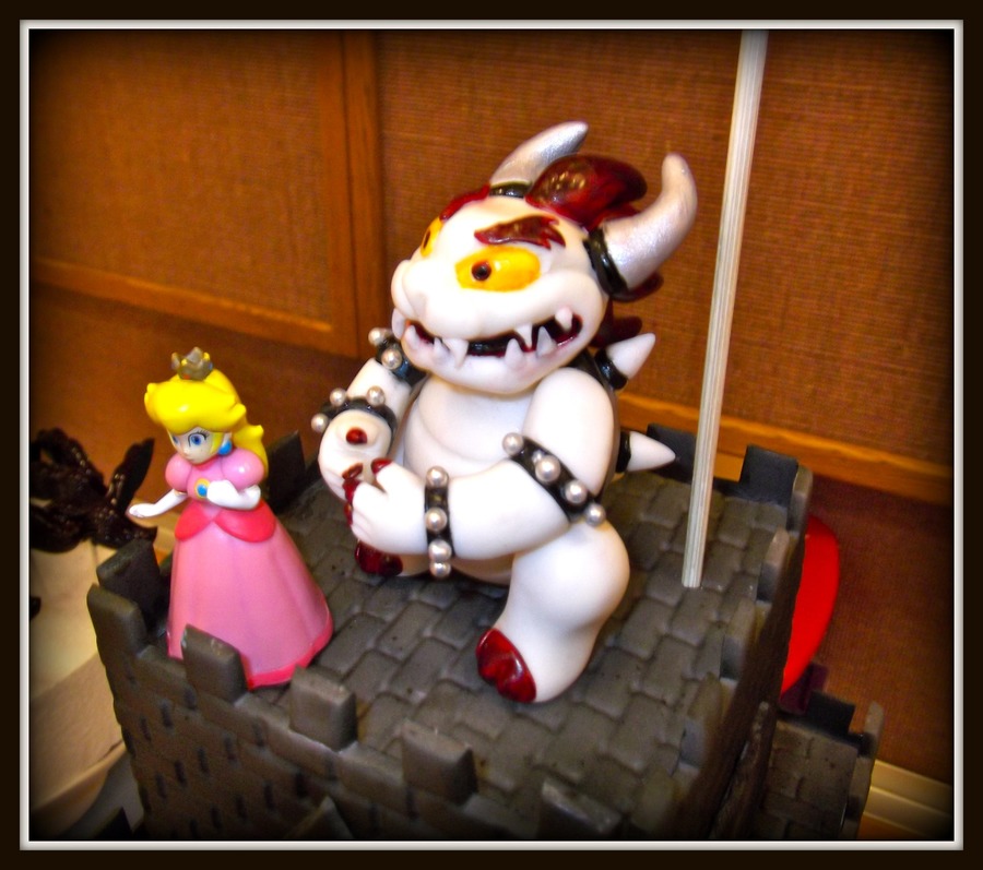Bowser And His Castle. - CakeCentral.com