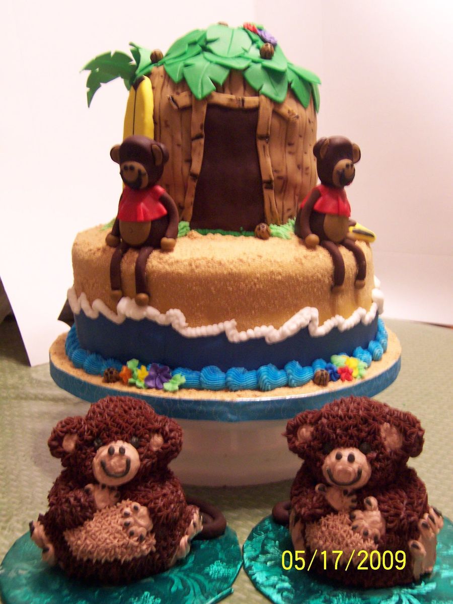 Tiki Monkeys - CakeCentral.com