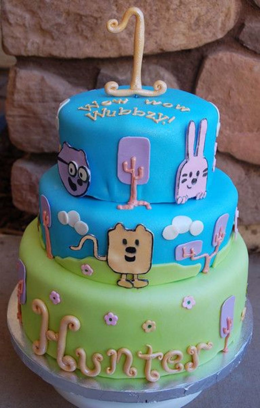 Wow Wow Wubbzy Birthday Cake - CakeCentral.com
