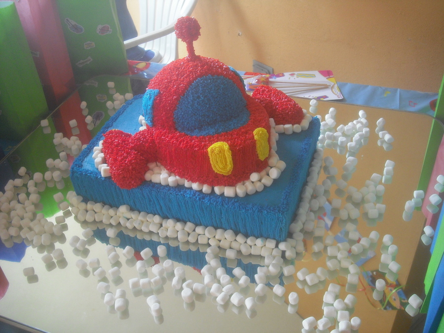 Rocket Cake - CakeCentral.com