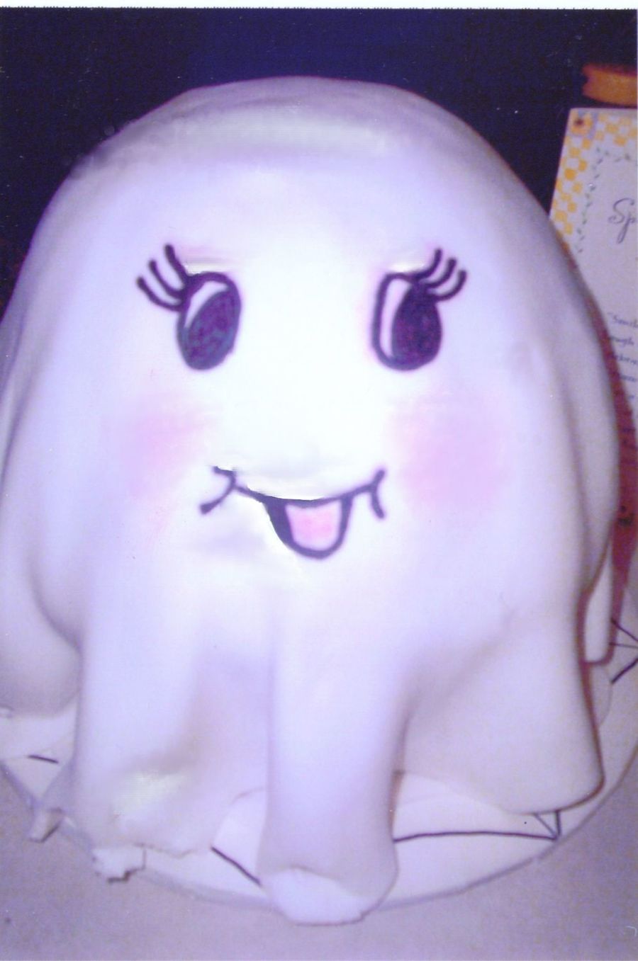 Girl Ghost - CakeCentral.com