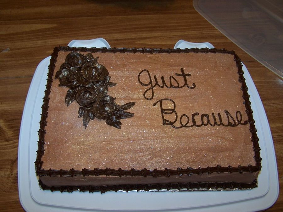 Just Because Cake - CakeCentral.com