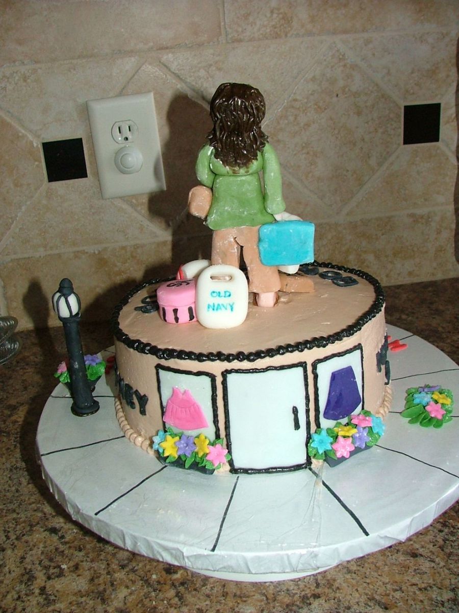 Shopping Cake - CakeCentral.com