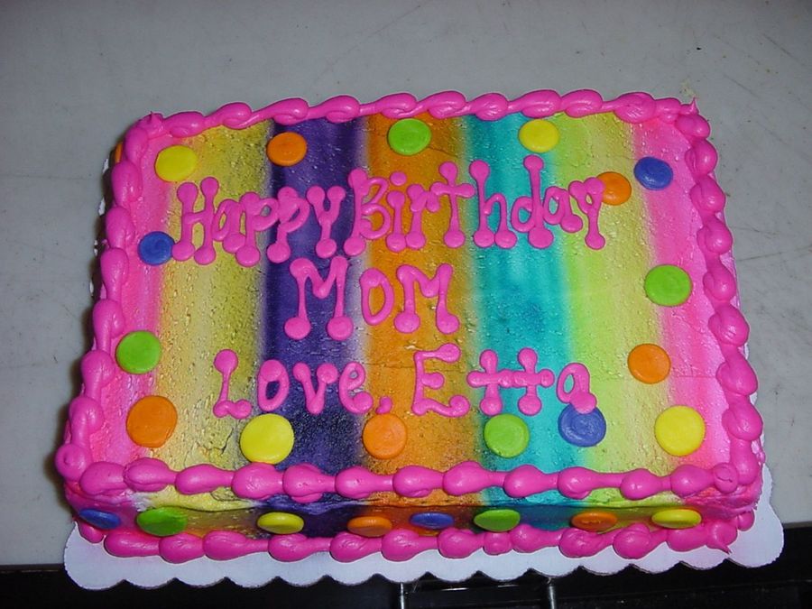 Stripes And Dots - CakeCentral.com