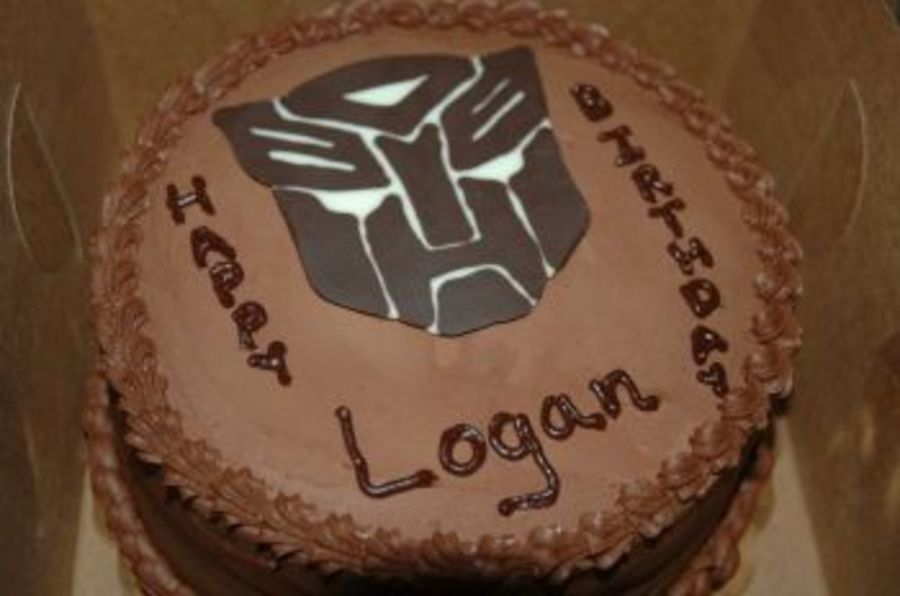 Transformers Chocolate Mask - CakeCentral.com