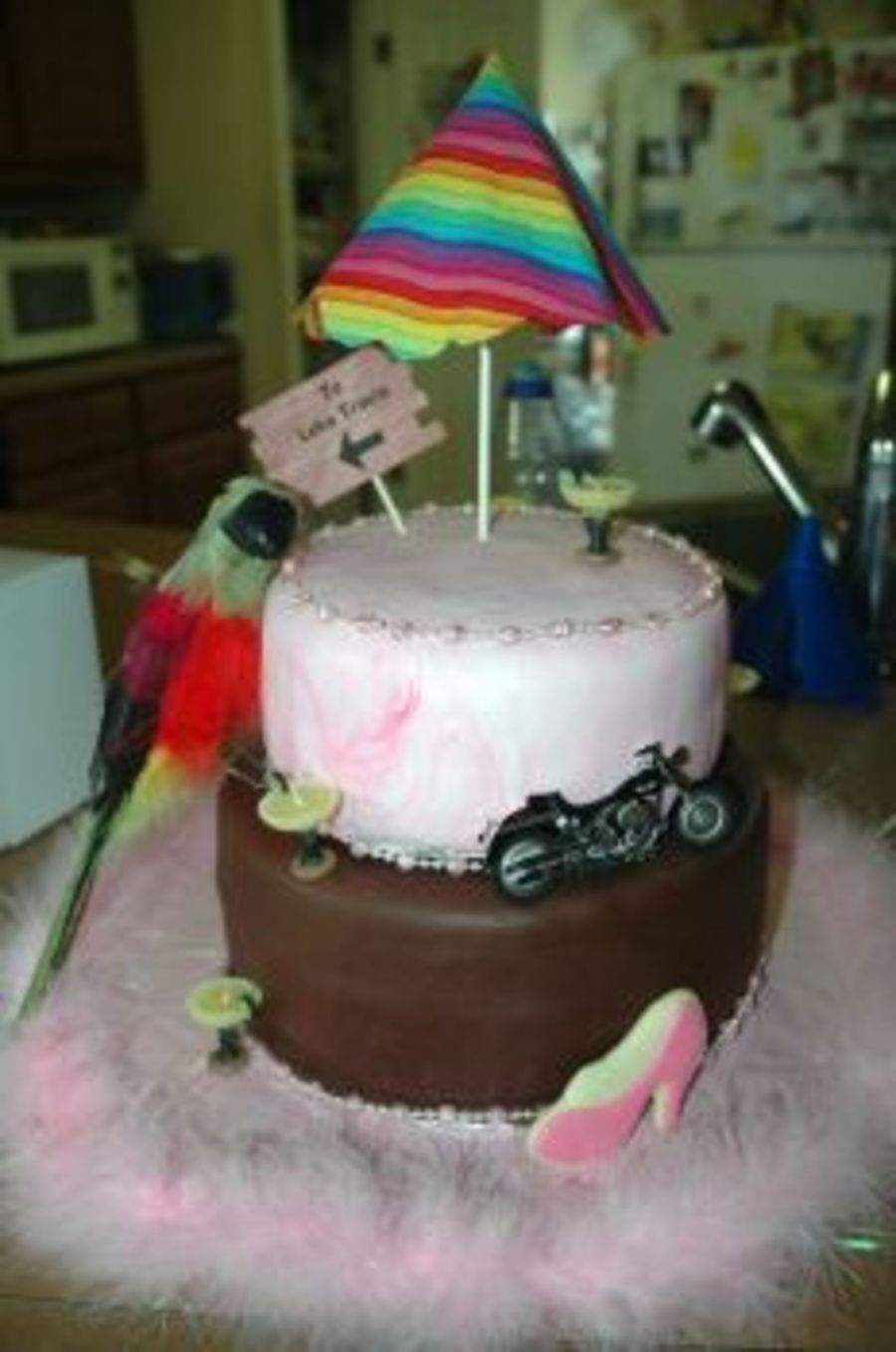 Girls Weekend Away Cake - CakeCentral.com