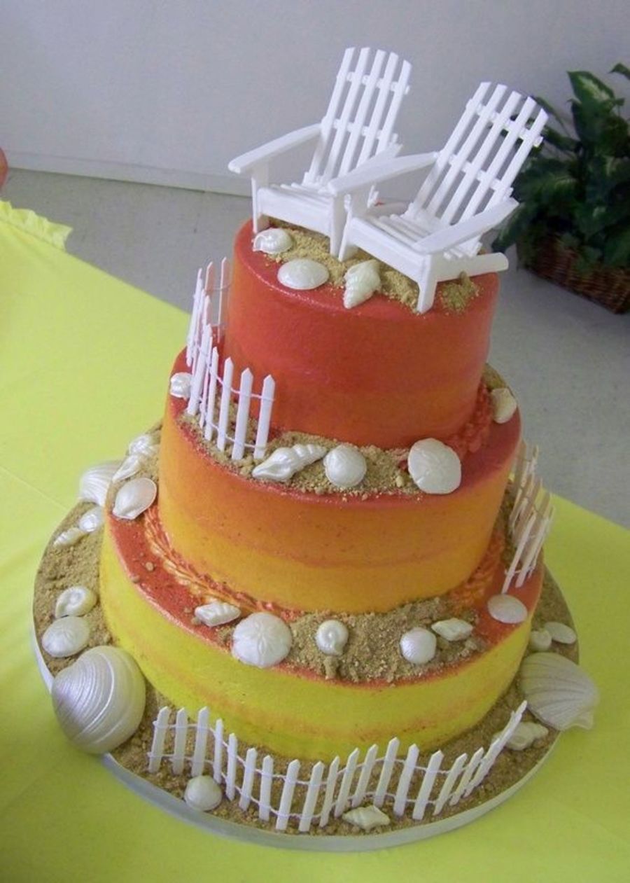 Sunset Beach - CakeCentral.com