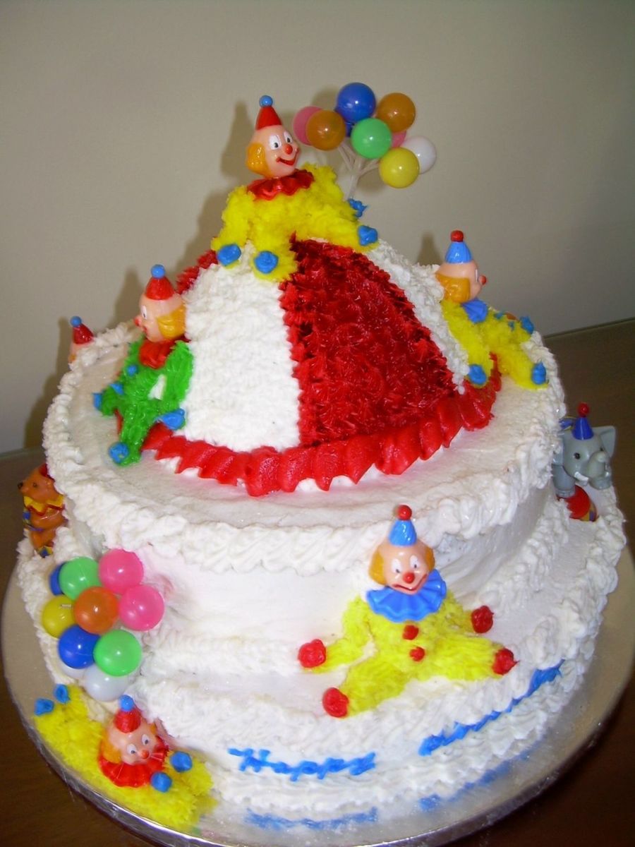 Clown Cake - CakeCentral.com