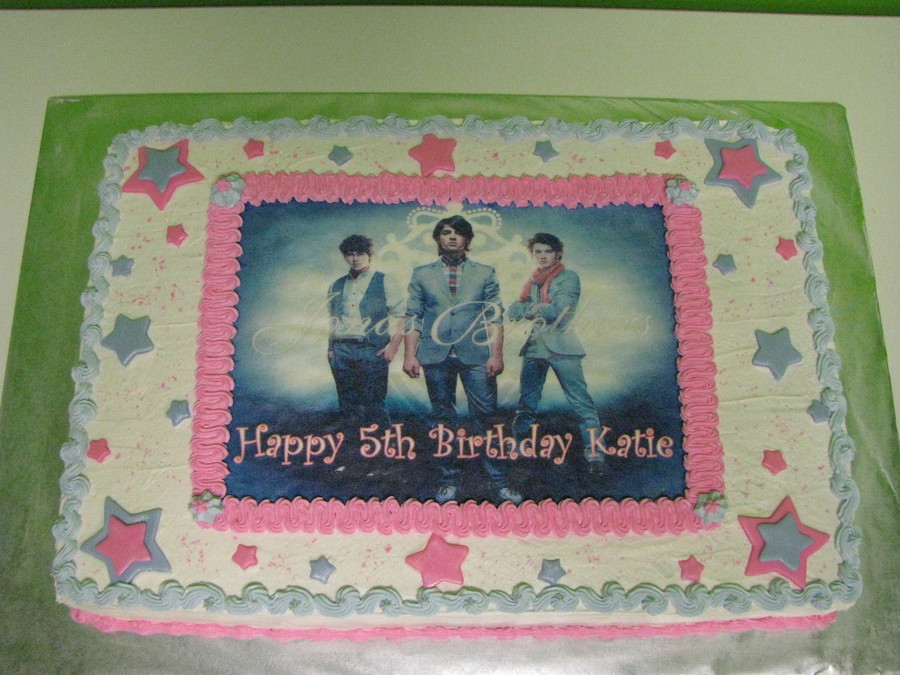 Jonas Brothers Cake - CakeCentral.com