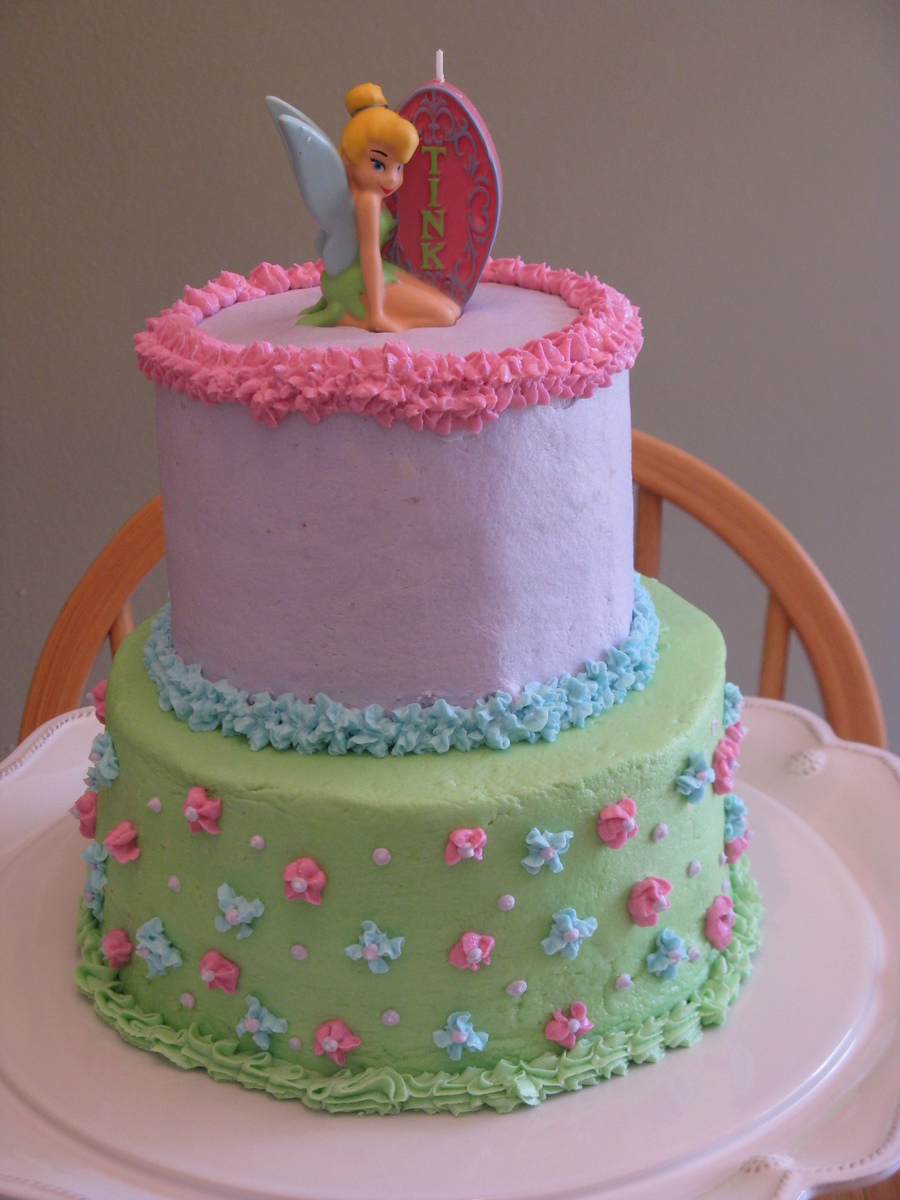 Tinkerbell Cake - CakeCentral.com