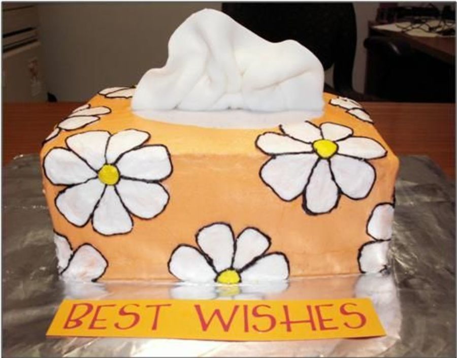 Tissue Box Cake - CakeCentral.com