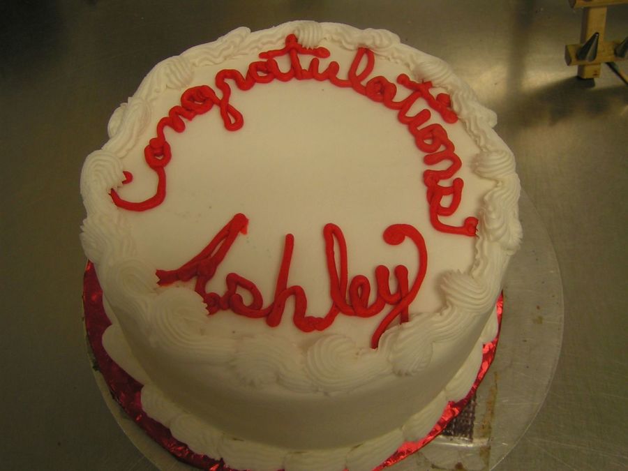 Congrats Cake - CakeCentral.com