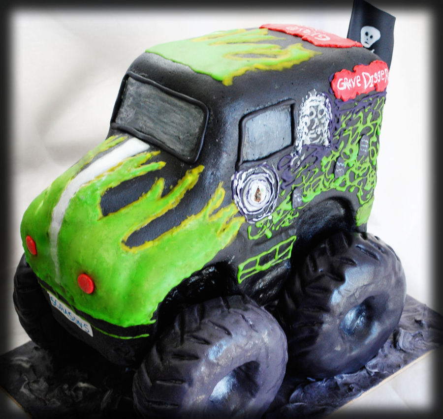 The Grave Digger - CakeCentral.com
