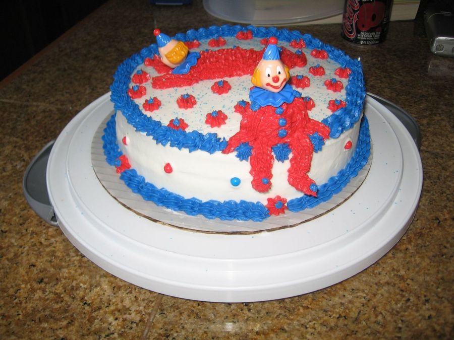 Clown Cake - CakeCentral.com