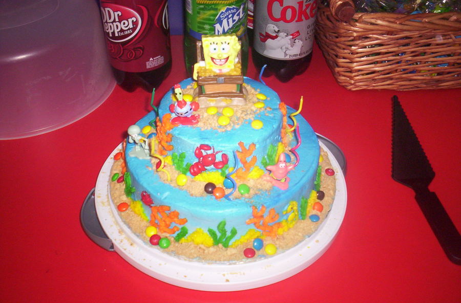 Spongebob Squarepants Cake - CakeCentral.com