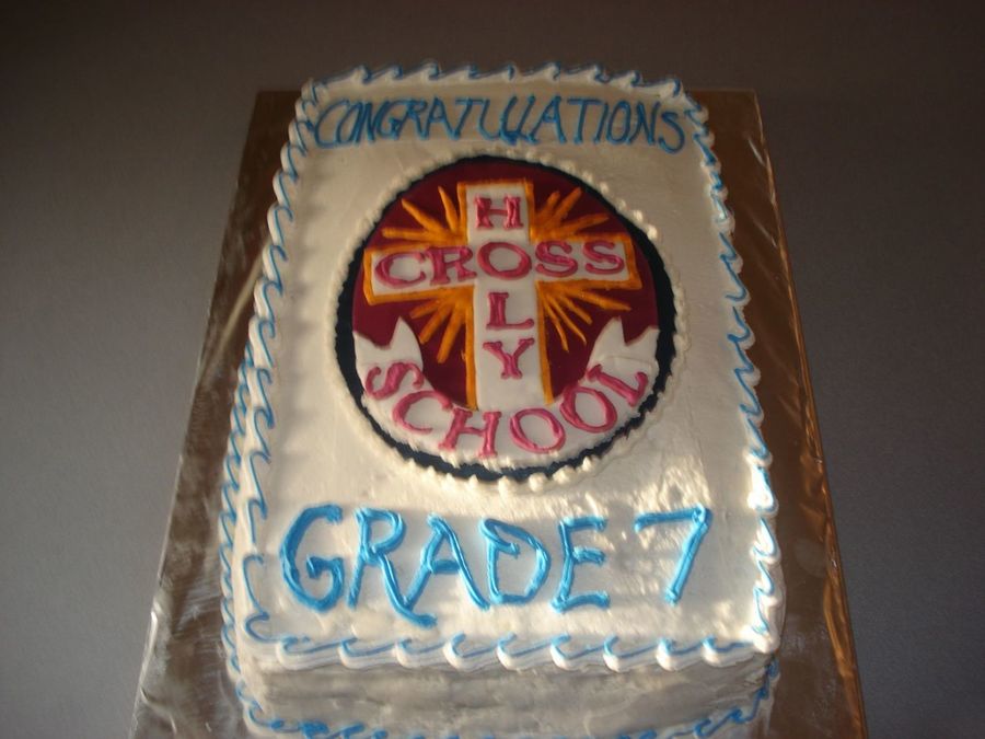 Grade 7 Grad - CakeCentral.com