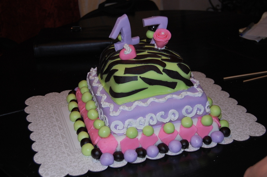 17Th Birthday Cake - CakeCentral.com