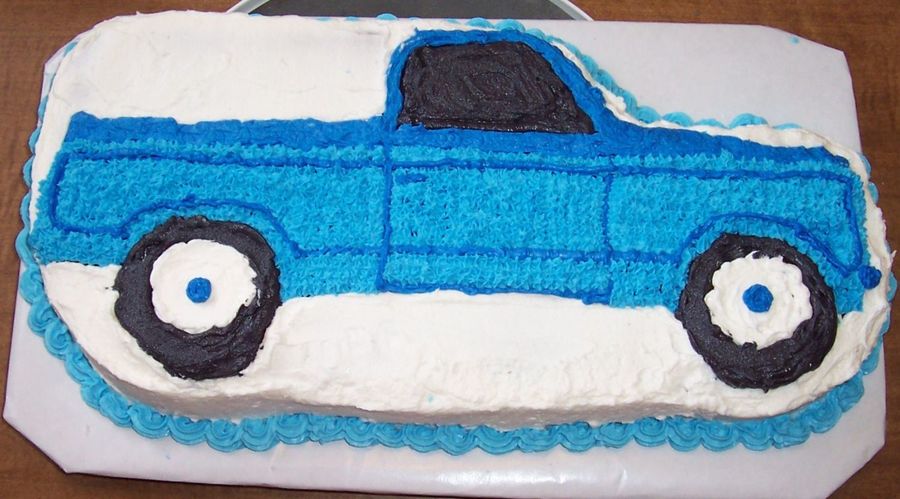 Pick Up Truck Cake - CakeCentral.com