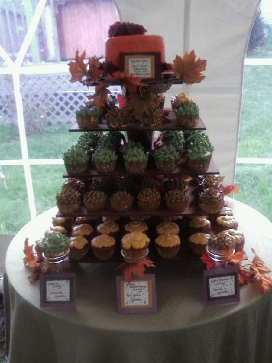 Fall Wedding, Fall, Wedding, Cupcakes, Cupcake - CakeCentral.com