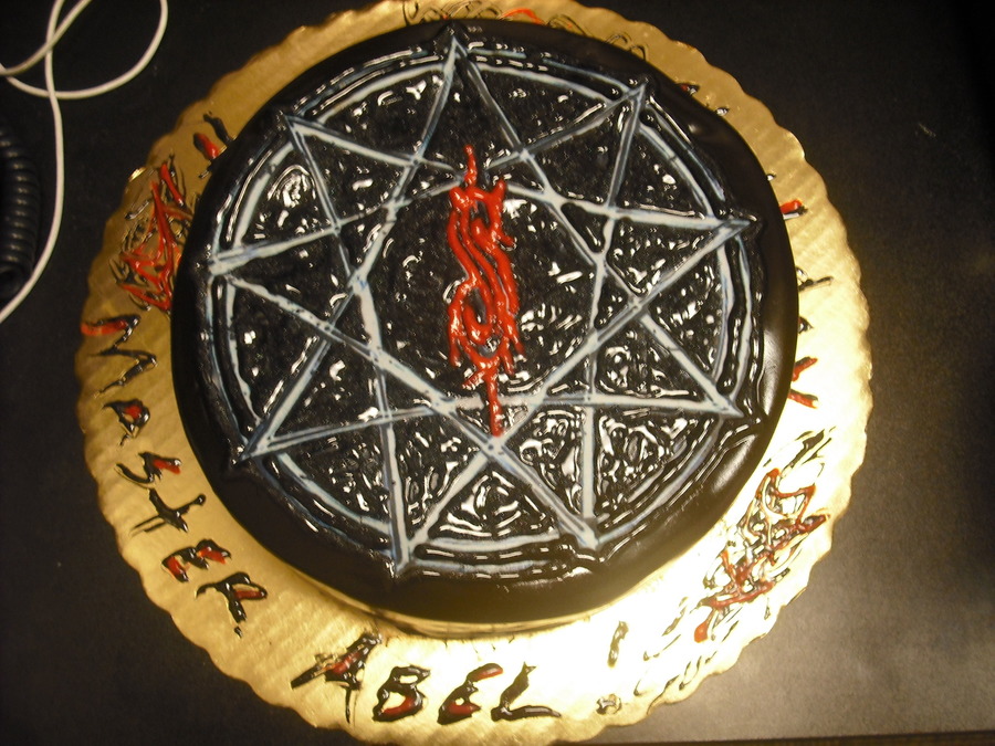 Slipknot Birthday Cake - CakeCentral.com