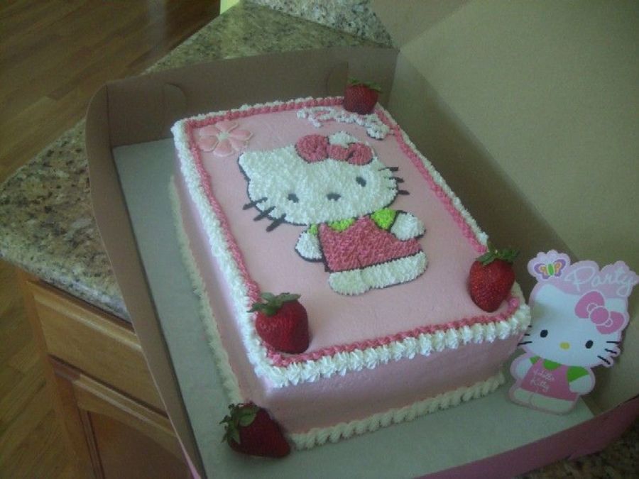 Hello Kitty 2Nd Time - CakeCentral.com