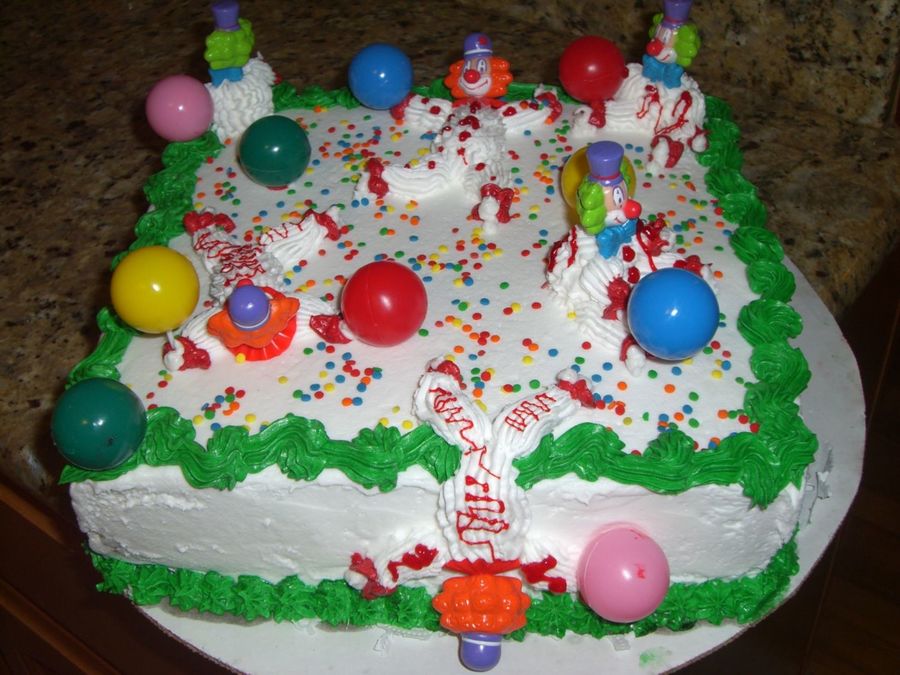 Clown Cake - CakeCentral.com
