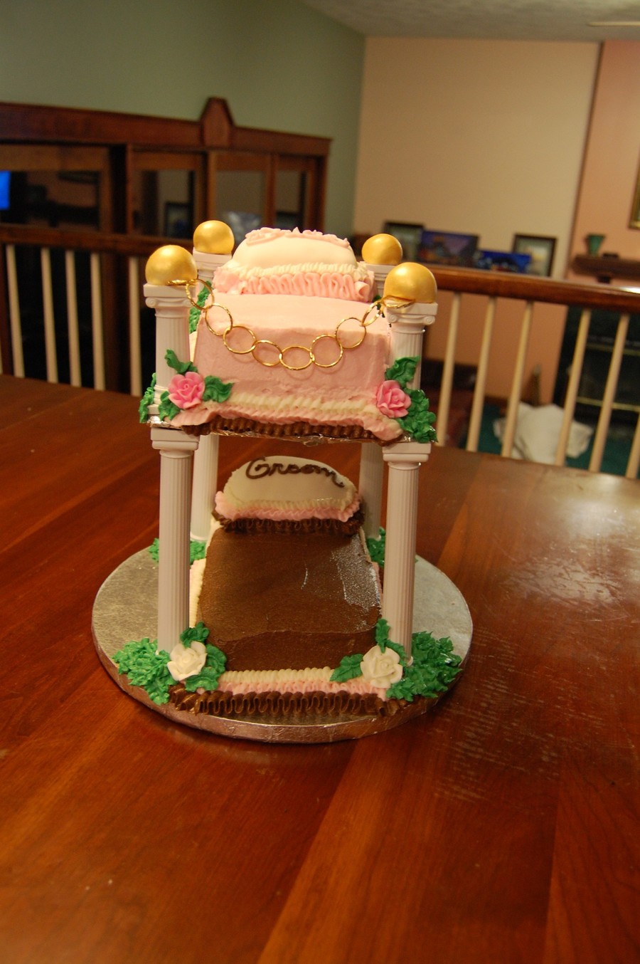 Bunk Beds For The Groom - CakeCentral.com